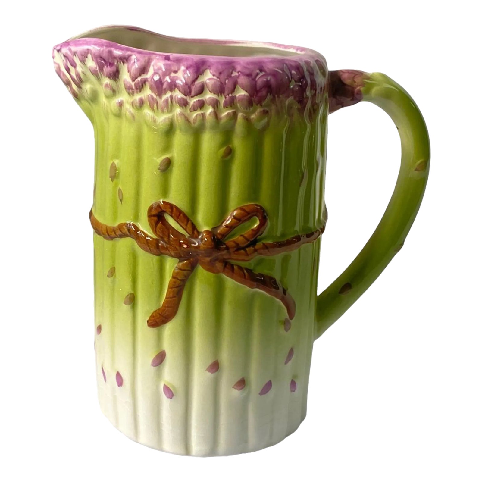 Asparagus Pitcher | Chairish