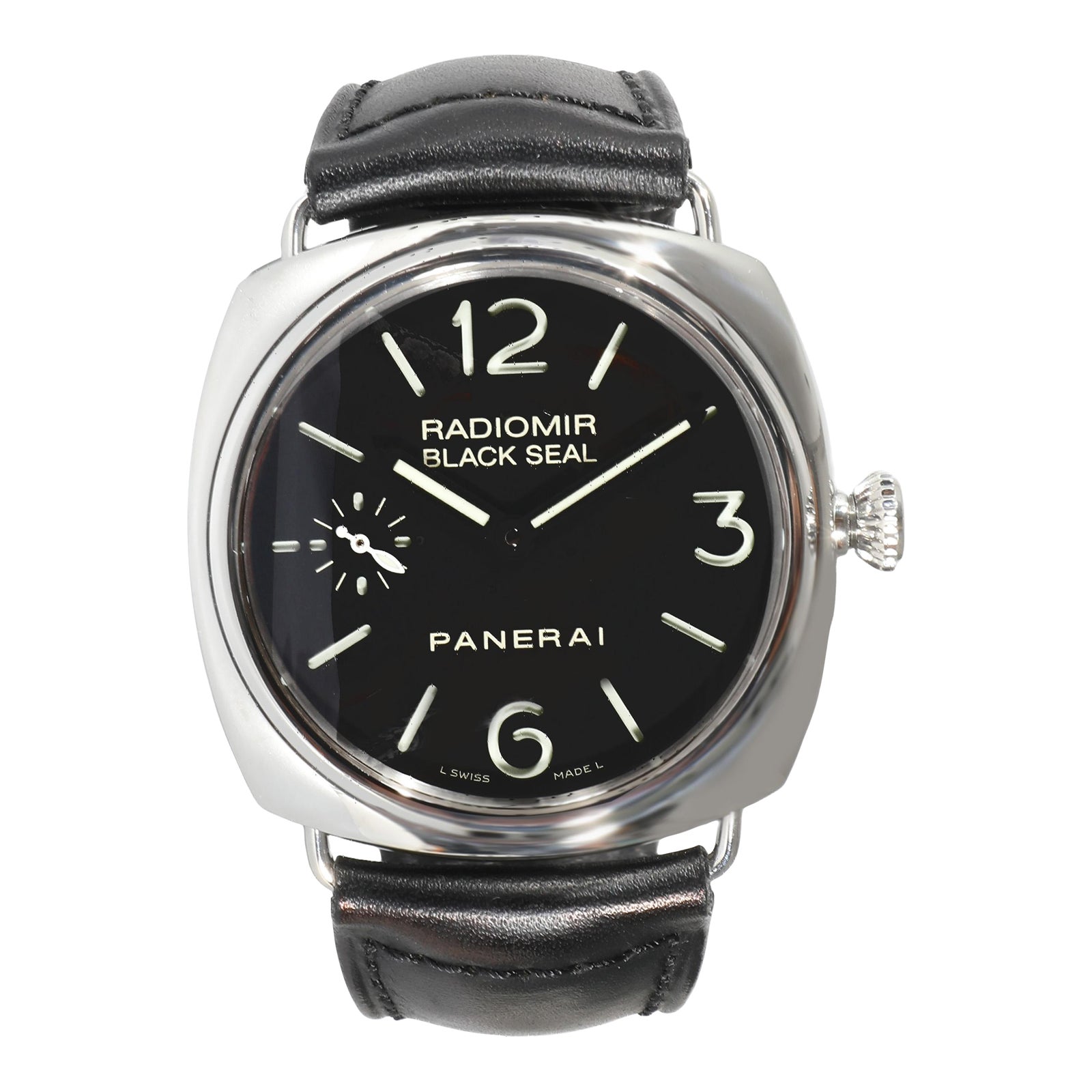Panerai Radiomir Black Seal Pam00183 Men's Watch In Stainless Steel ...