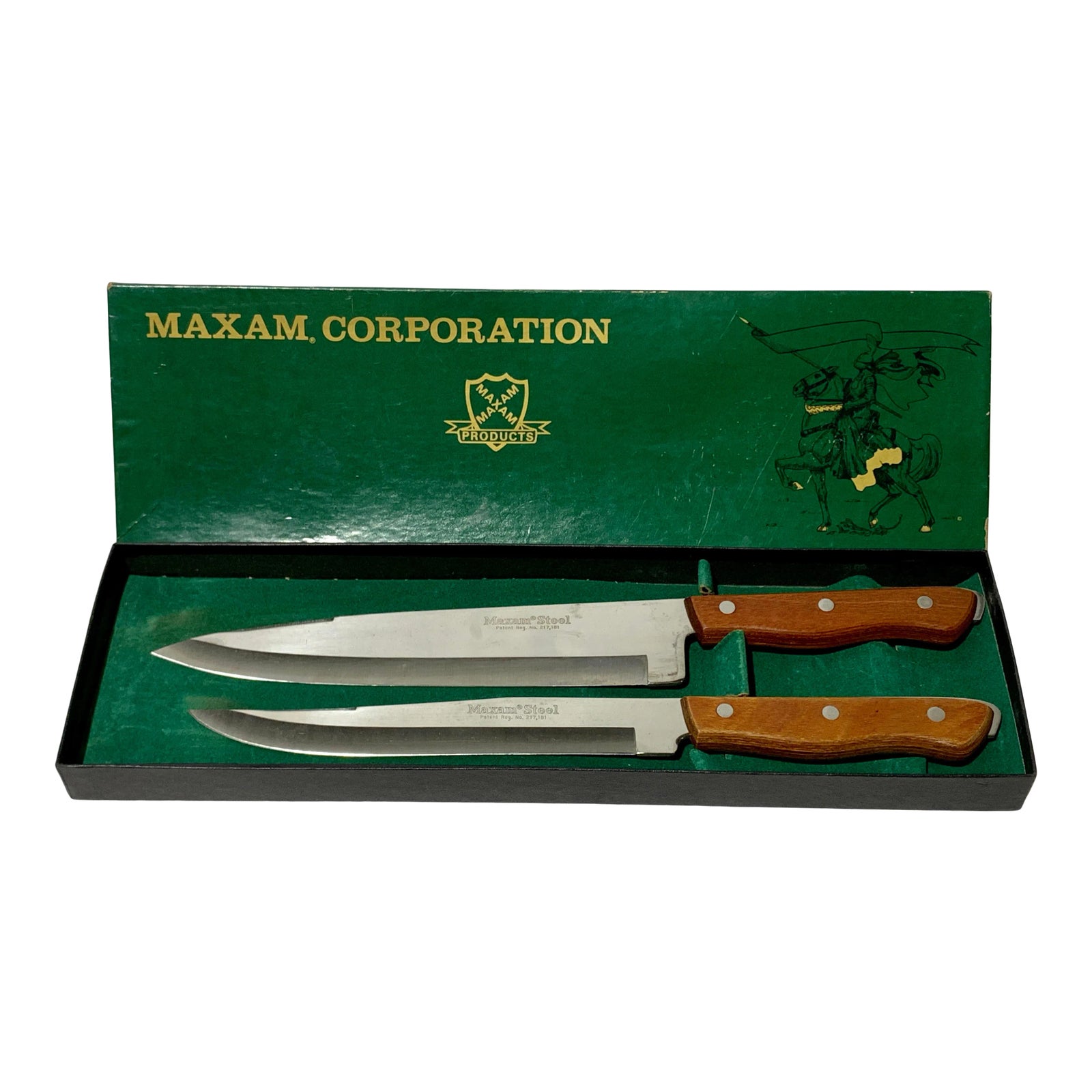 Vintage Maxam Japan Knife Set- 2 Pieces | Chairish