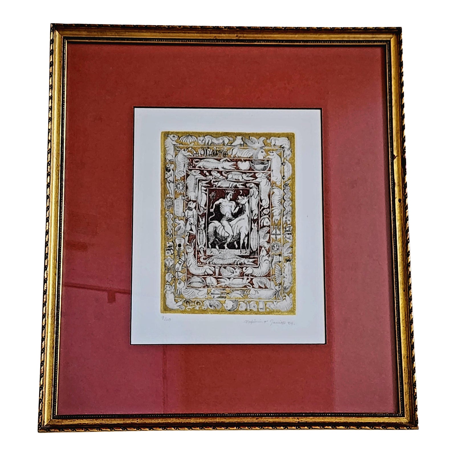 Late 20th Century Original Limited Edition Lithograph Signed by Artist ...