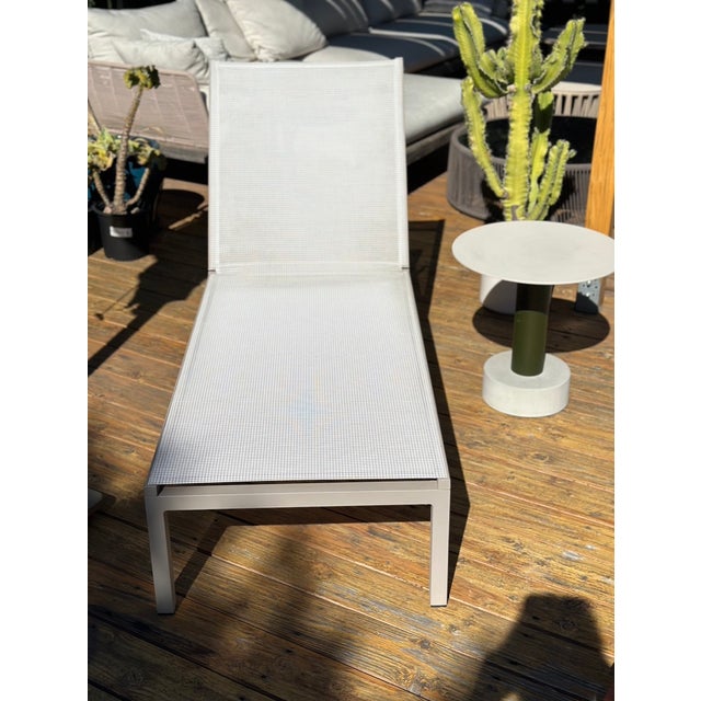 Kettal Outdoor Chaise Lounges & Side Tables, 6 Pieces | Chairish