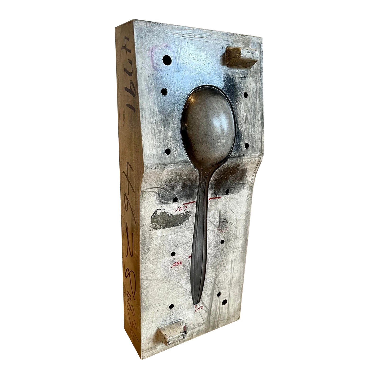1980’s Industrial Marblelite Spoon Mold #2 | Chairish