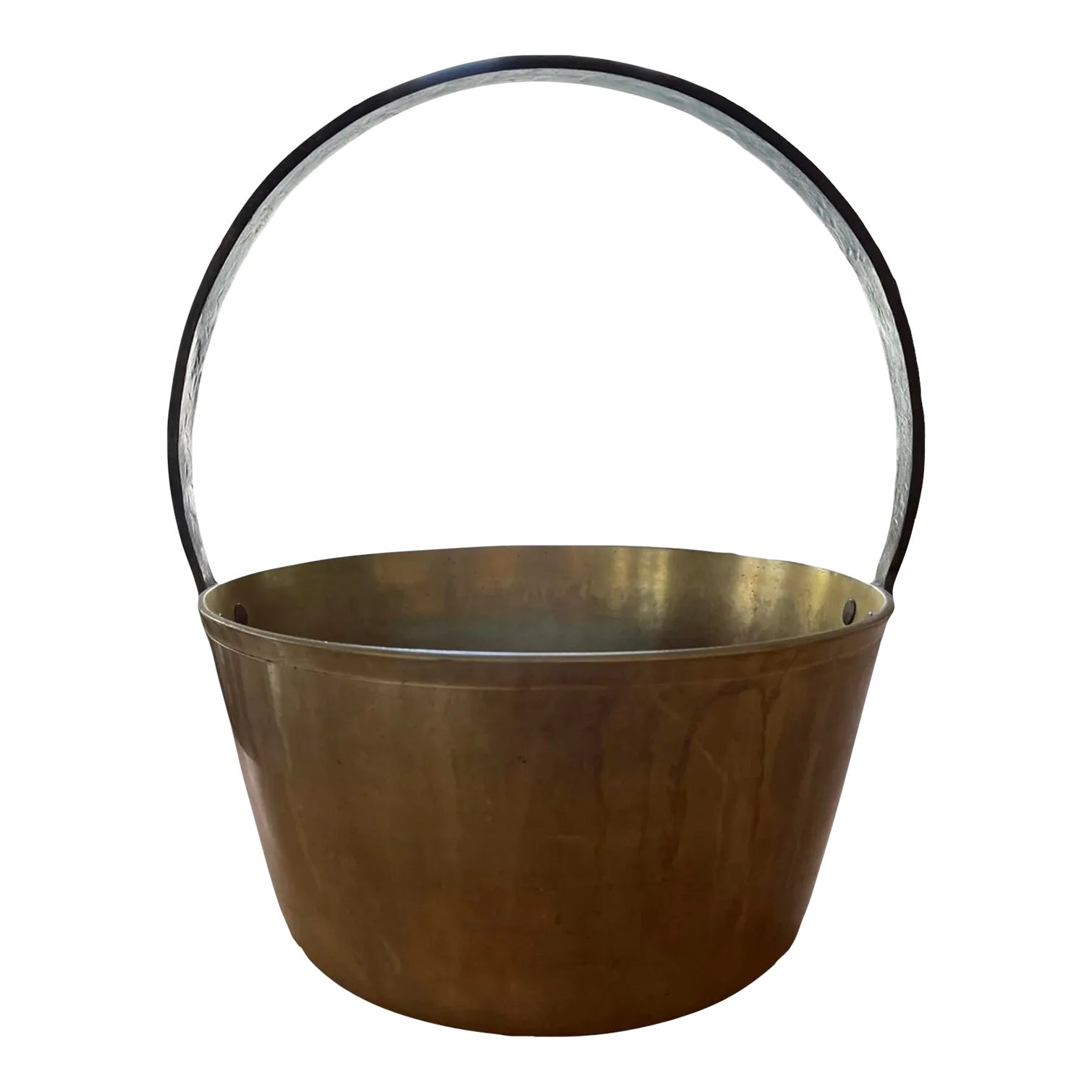 17th Century Victorian Brass Jam Pan | Chairish