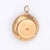 Vintage Spinning Roulette Wheel Charm 14k Gold Pendant | Chairish