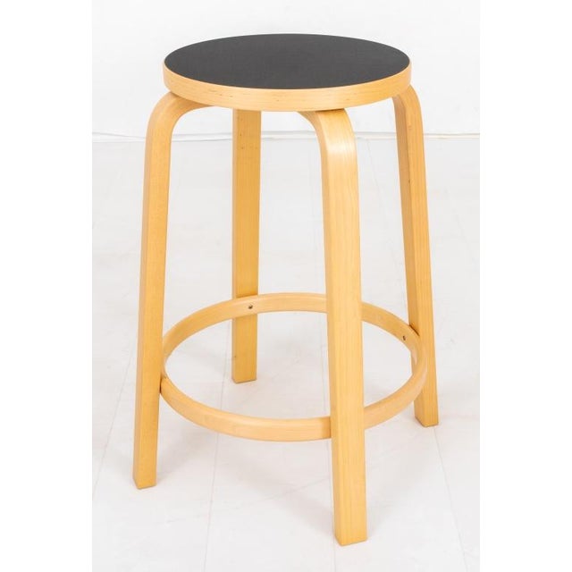 Alvar Aalto Artek Mid-Century Modern High Stools 2 | Chairish