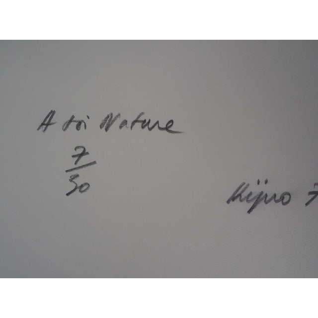 Ladislas Kijno, A toi nature, Etching | Chairish