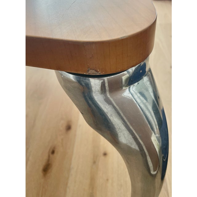 Italian Large 1990's Sunburst Design Cherry Table | Chairish