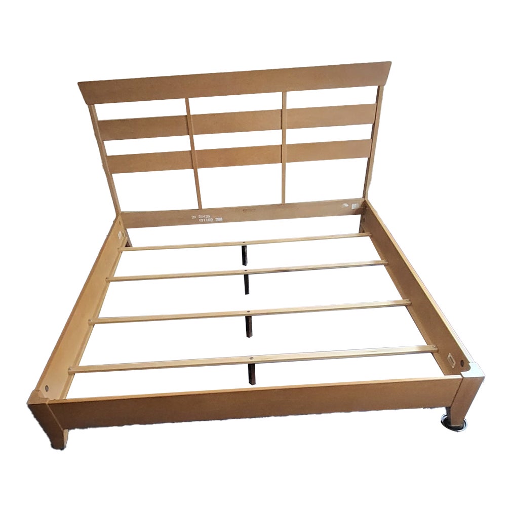 Ethan Allen Horizons King Bed Frame | Chairish