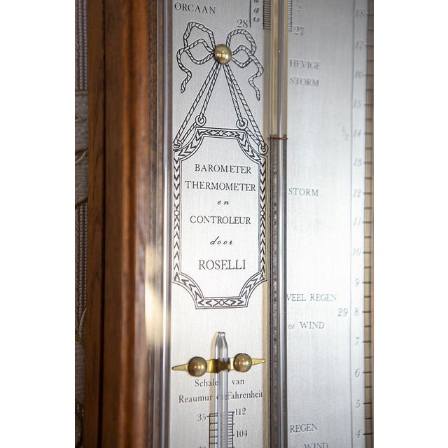 Dutch Collector's Roselli Barometer From the 19th Century | Chairish
