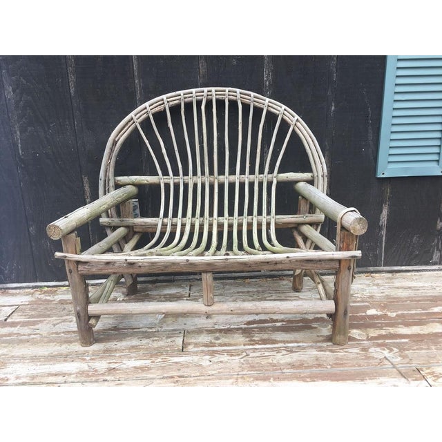 Twig Garden Bench | Chairish