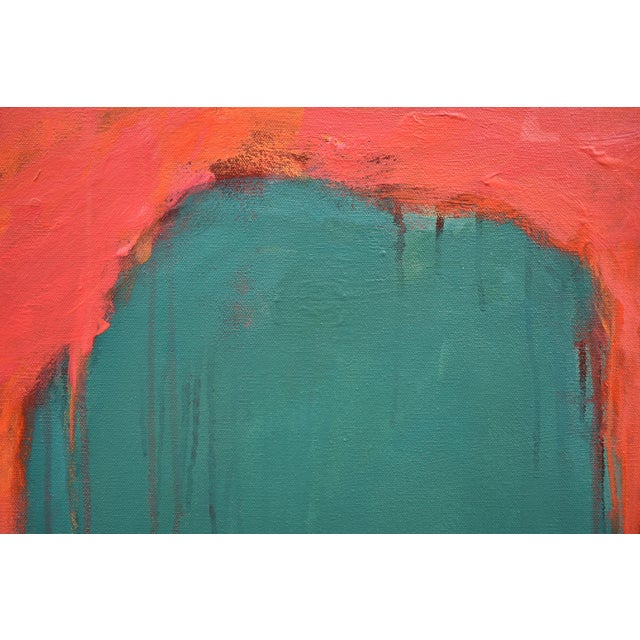 Sunset in the Pines , by Stephen Remick. Large Contemporary, Abstract ...