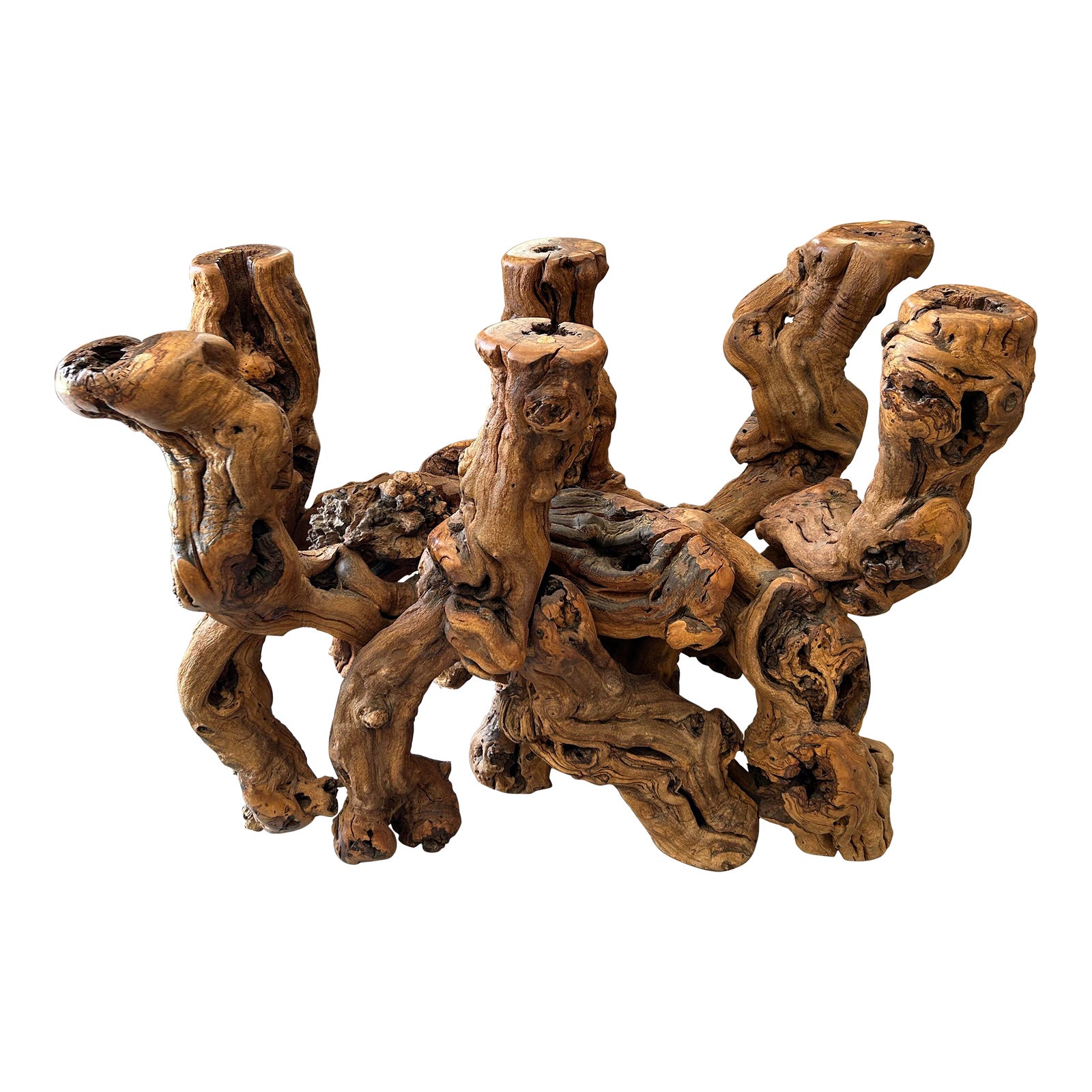 20th Century Grapevine Dining Table Base | Chairish