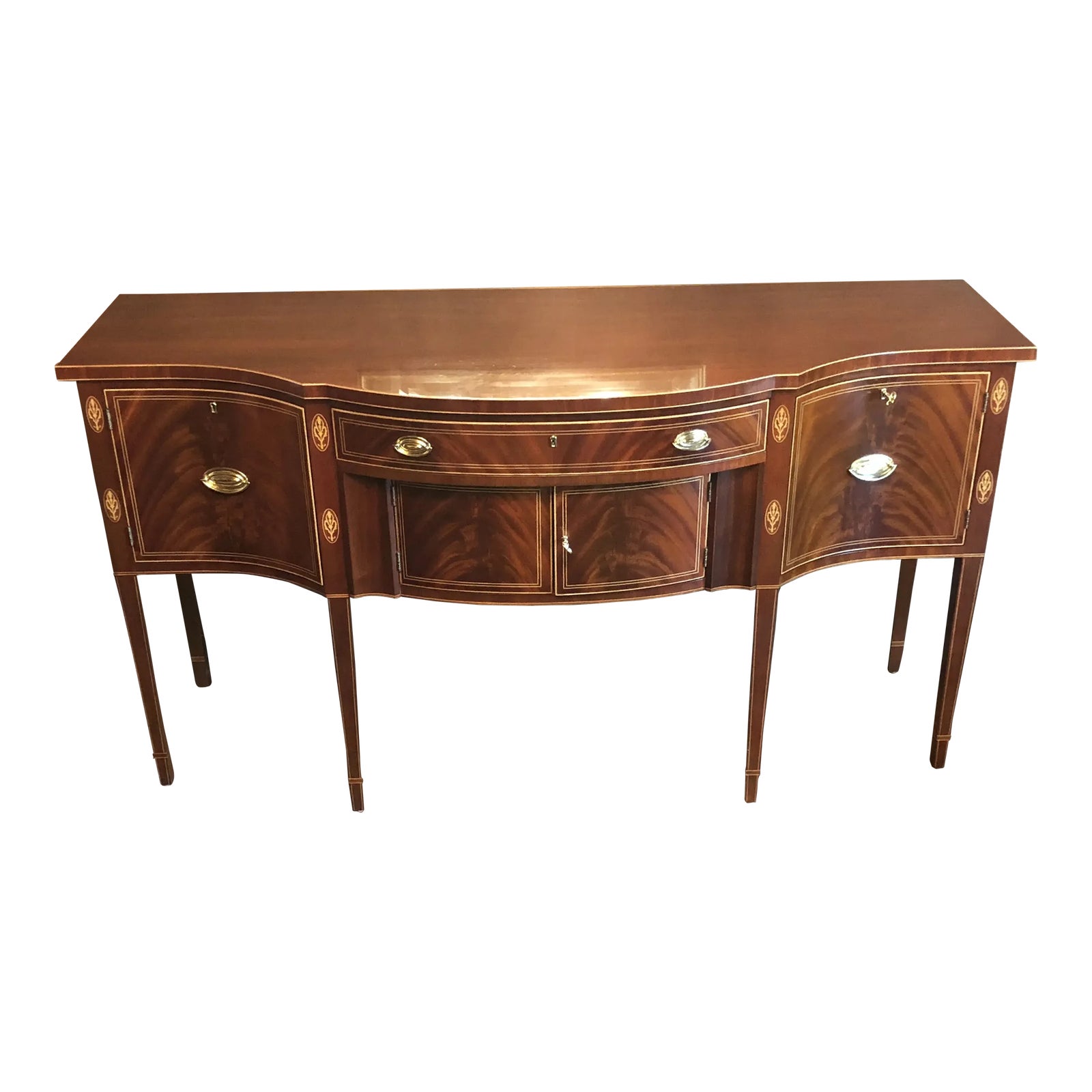 Kindel Mahogany Sideboard | Chairish