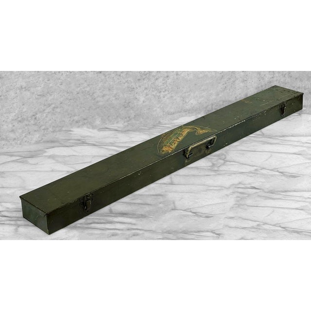 Vintage Weber Fly Fishing Rod Storage Travel Case Box | Chairish