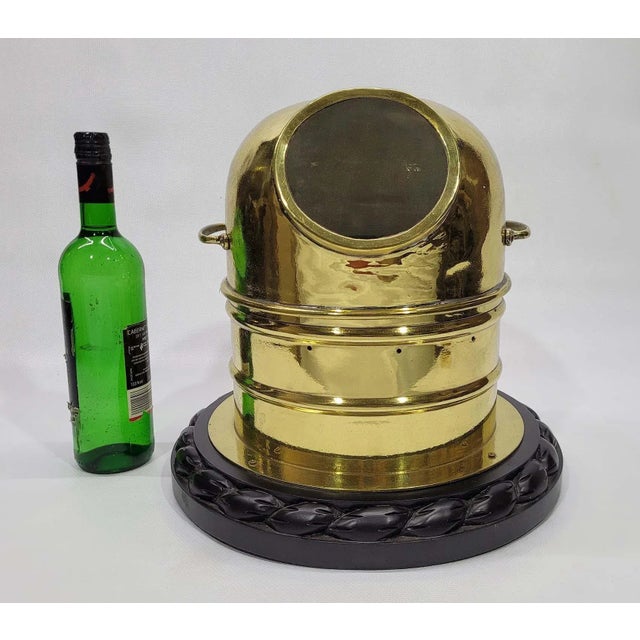 Brass Yacht Binnacle Compass | Chairish