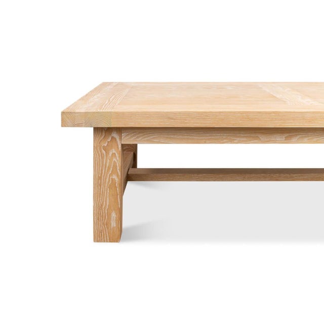 Modern Oak Coffee Table | Chairish