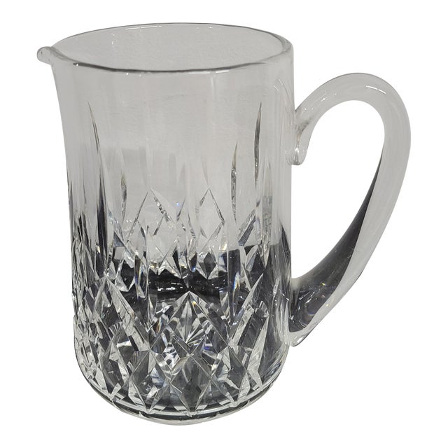 Vintage Waterford Crystal Lismore Water Pitcher / Jug | Chairish