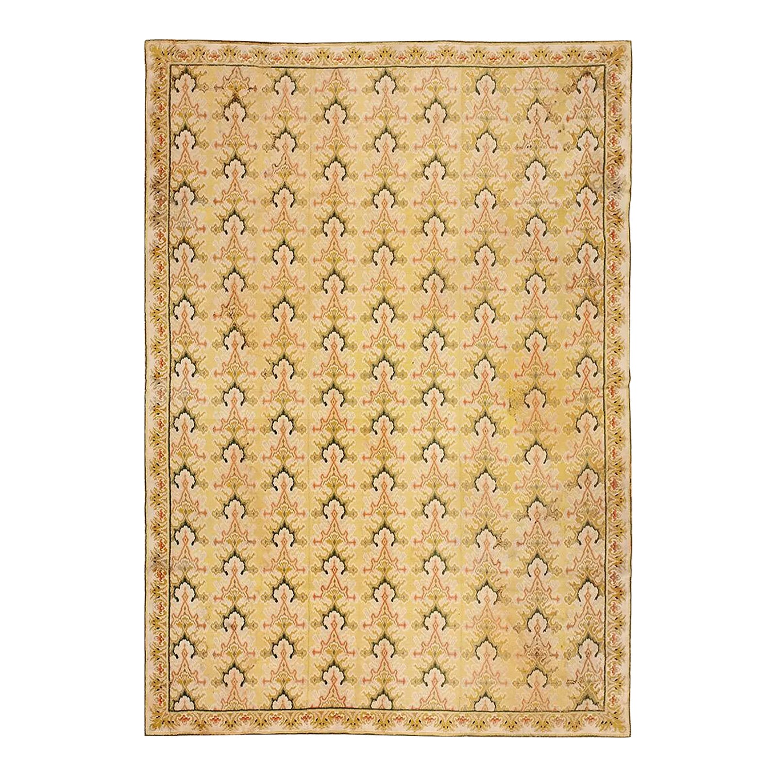 19th Century French Needlepoint Carpet ( 8' X 10'2" - 244 X 310 ...