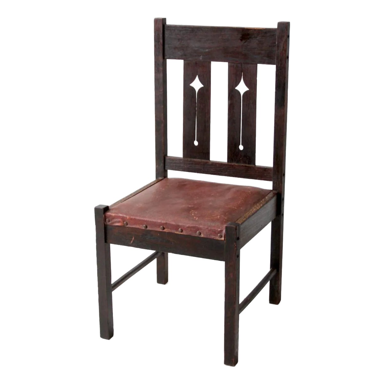 Antique Mission Style Chair | Chairish