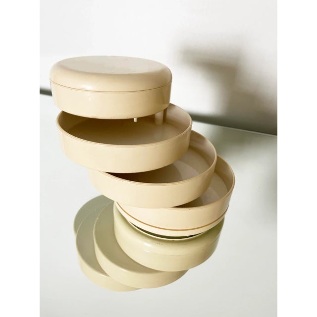 1980s Postmodern Interdesign Swivel Caddy | Chairish