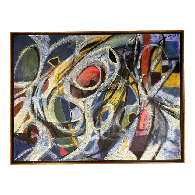 Abstract Expressionism Oil Painting by Walter Meyer Titled - Pandemic ...