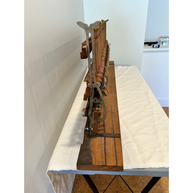 Vintage Framed Piano Keys and Keyframe | Chairish