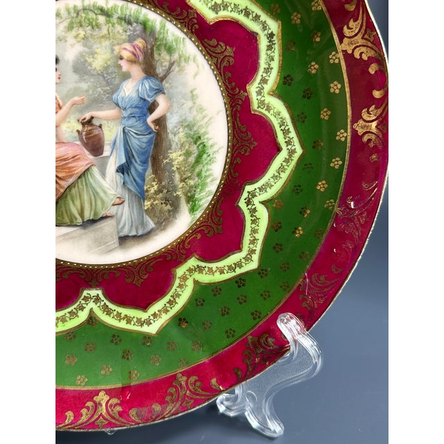 Vintage Plate Imperial Crown China Austria (Import Stamp "N" and Crown ...