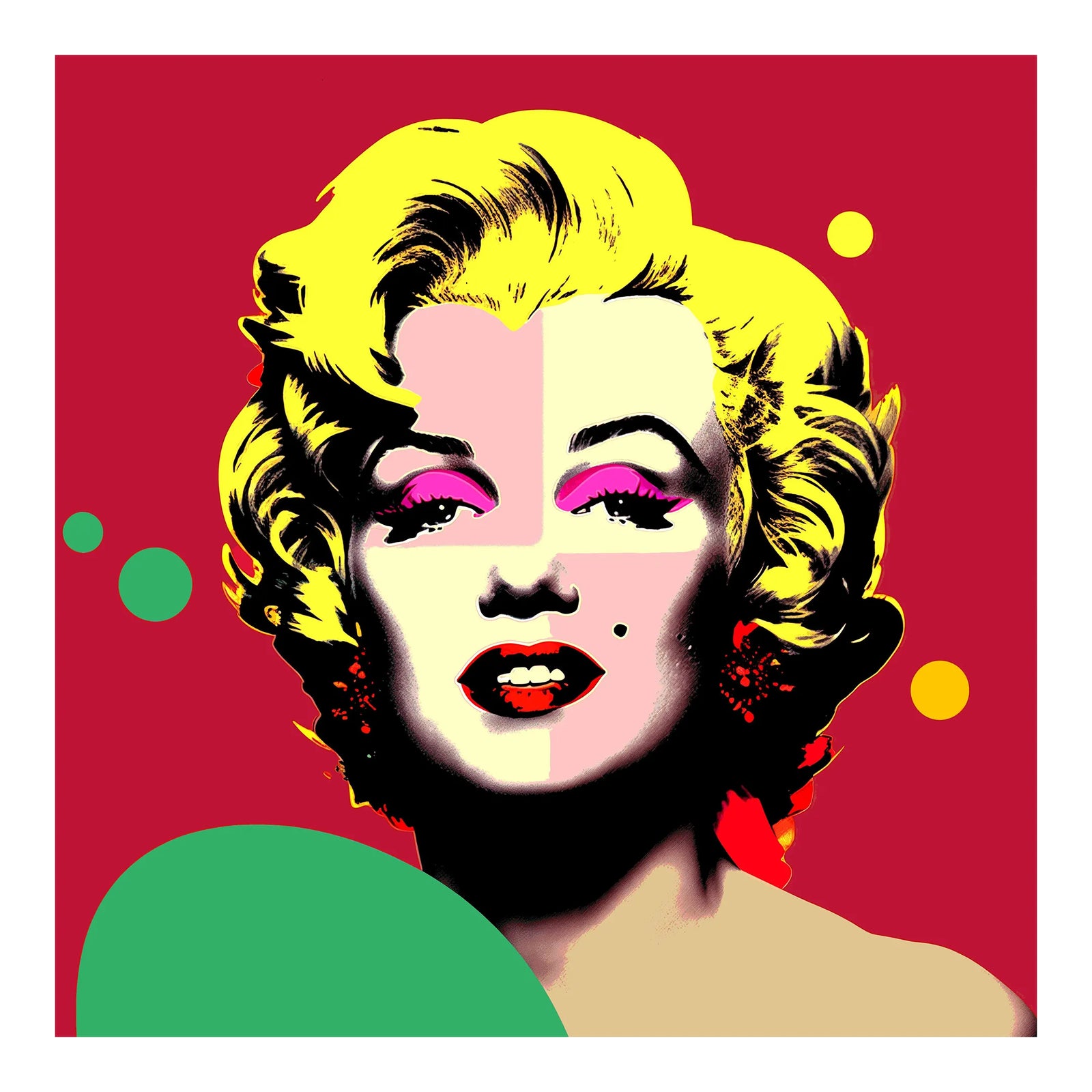 'Maryline Monroe' Pop Art Fine Art Print by Diane Grant Studio - Andy ...