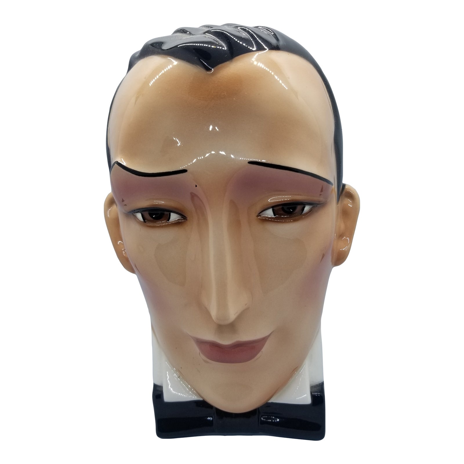 Vintage Mid-Century Modern ClayArt Debonair Man, 1987 | Chairish