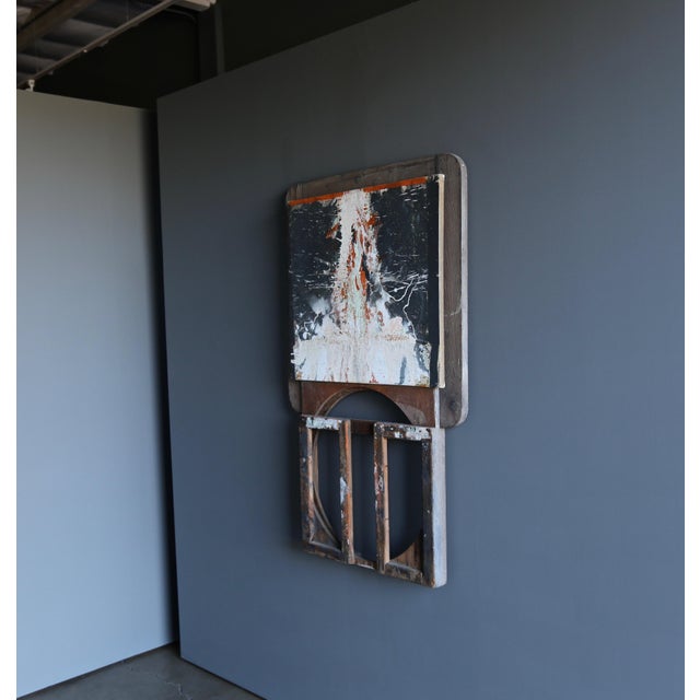 Andy Wing Untitled Mixed-Media Painting, 1965 | Chairish