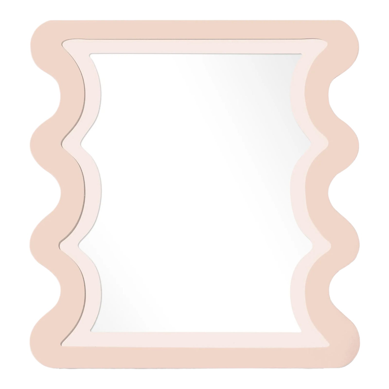 Fleur Home x Chairish Carnival Mystic Rectangle Mirror in Pink Ground ...