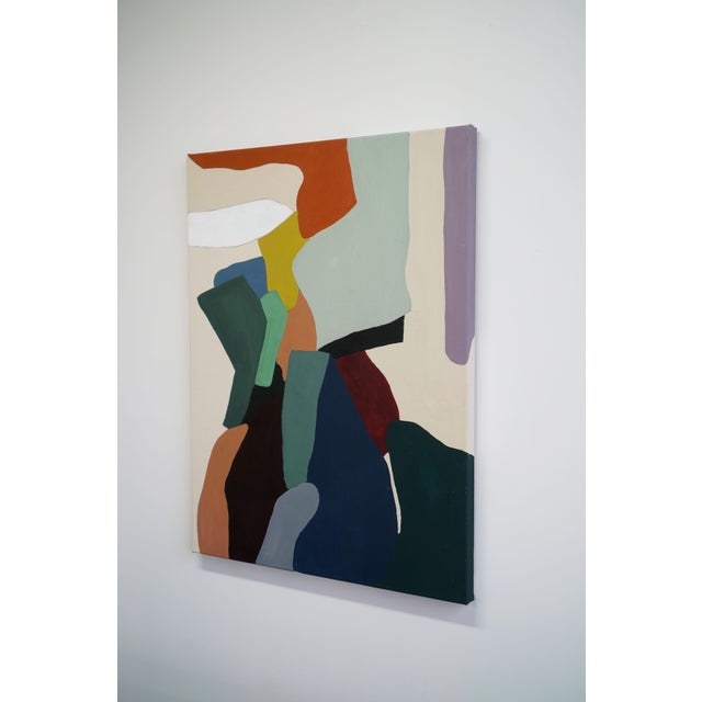 Abstract Painting on Canvas by Ben Hanisch, 2022 | Chairish