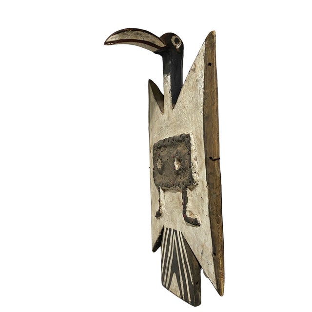 Bobo Fing Harvest Bird Mask Burkina Faso 17" H | Chairish