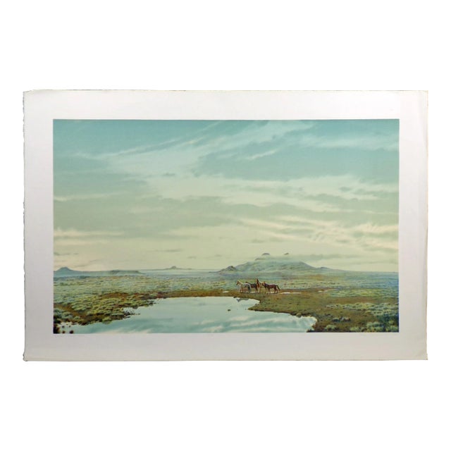 1980s Vintage Keith Rasmussen "Sunrise - Navajo Nation" Signed Art ...