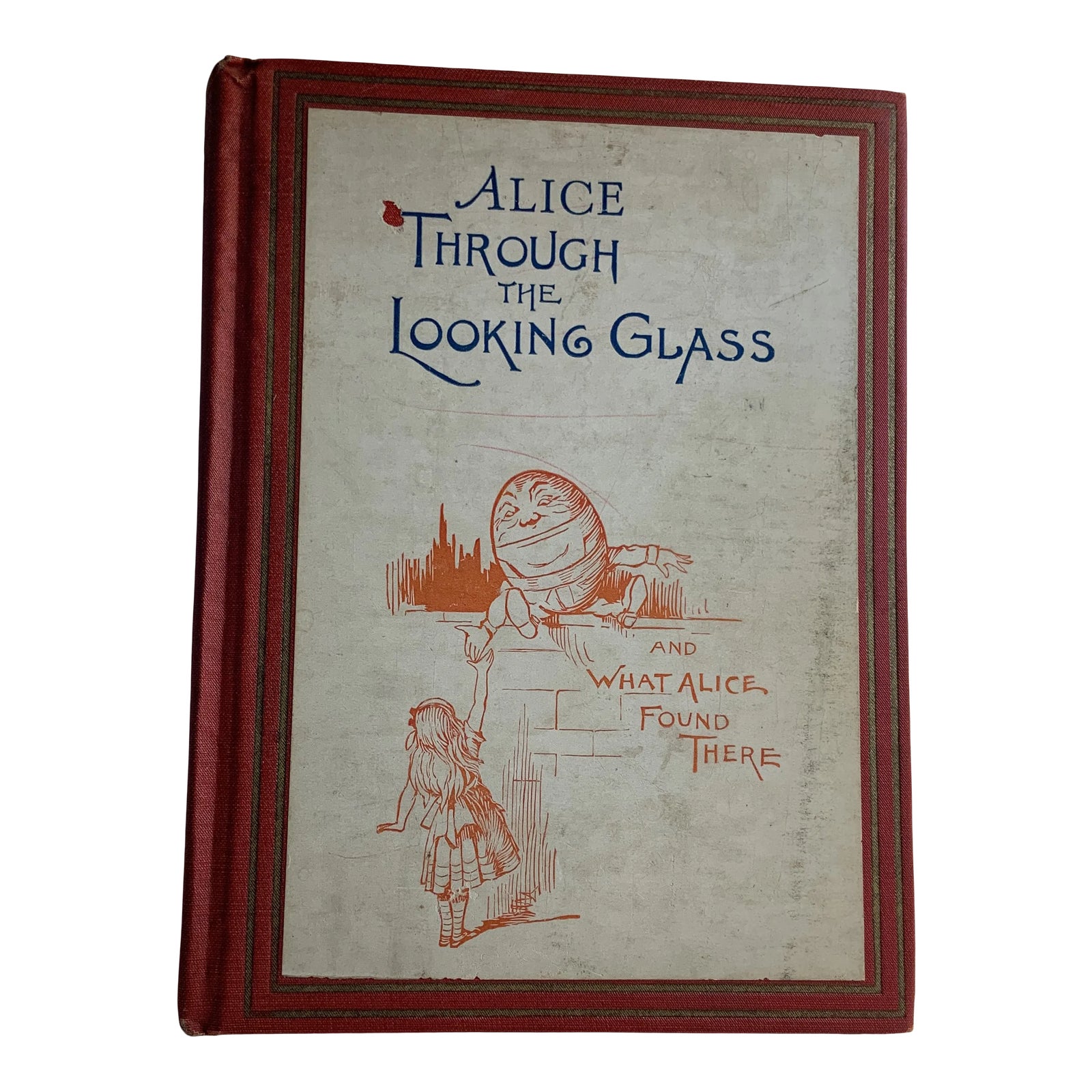 1930 Alice Through the Looking Glass Book | Chairish