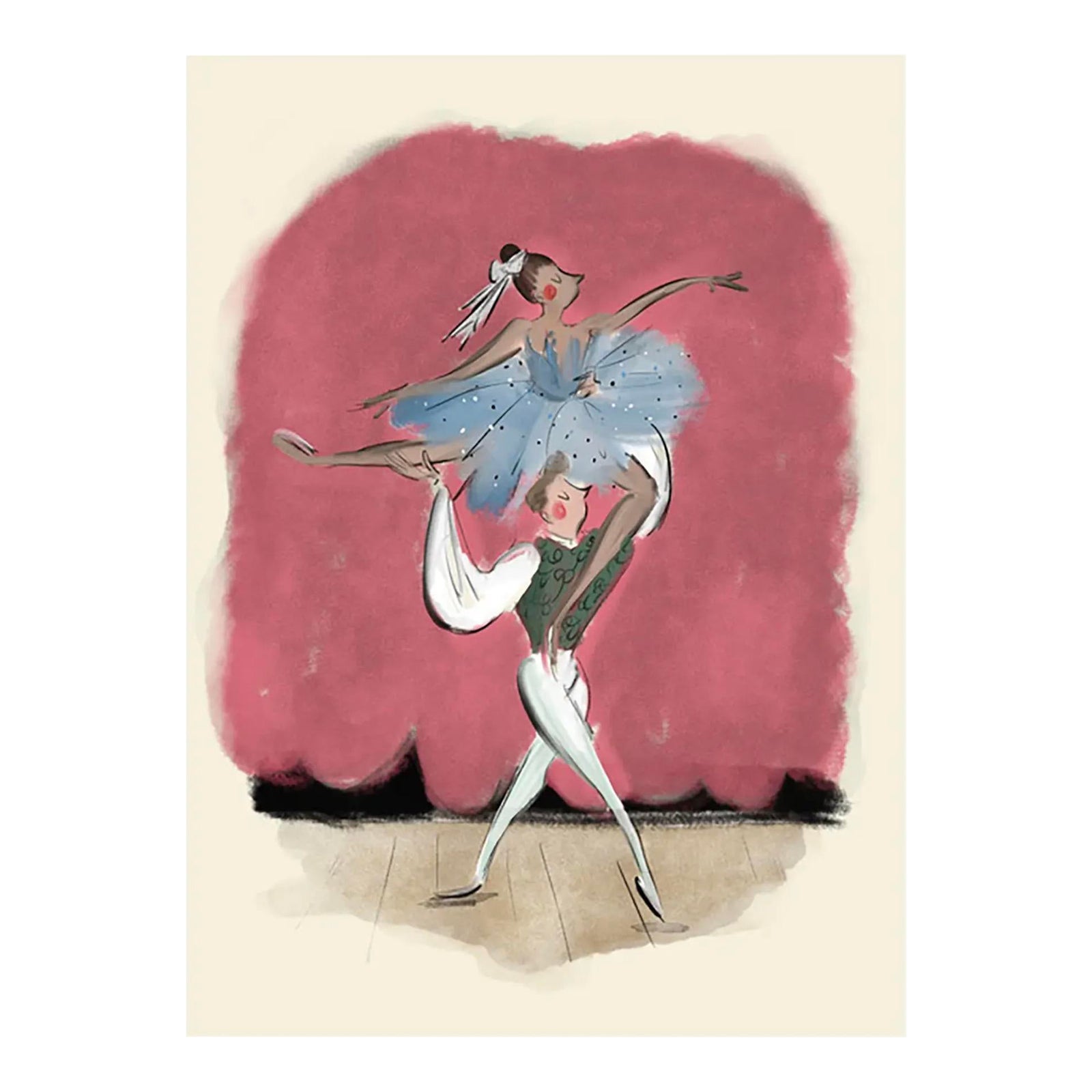 "The Balletomane" Limited Edition Print on Etching Paper by Tug Rice ...