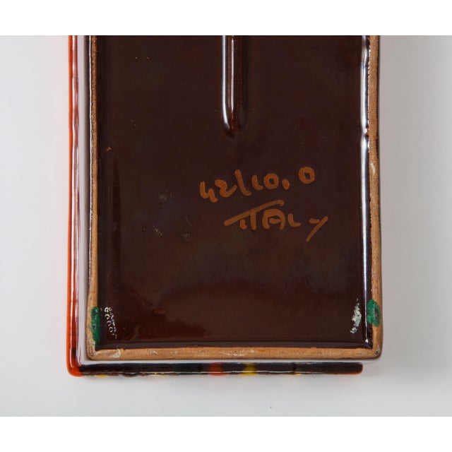 Bitossi Striped Ceramic Box, Signed | Chairish