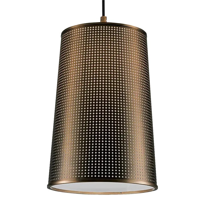 Roma Golden Bronze Ceiling Light | Chairish