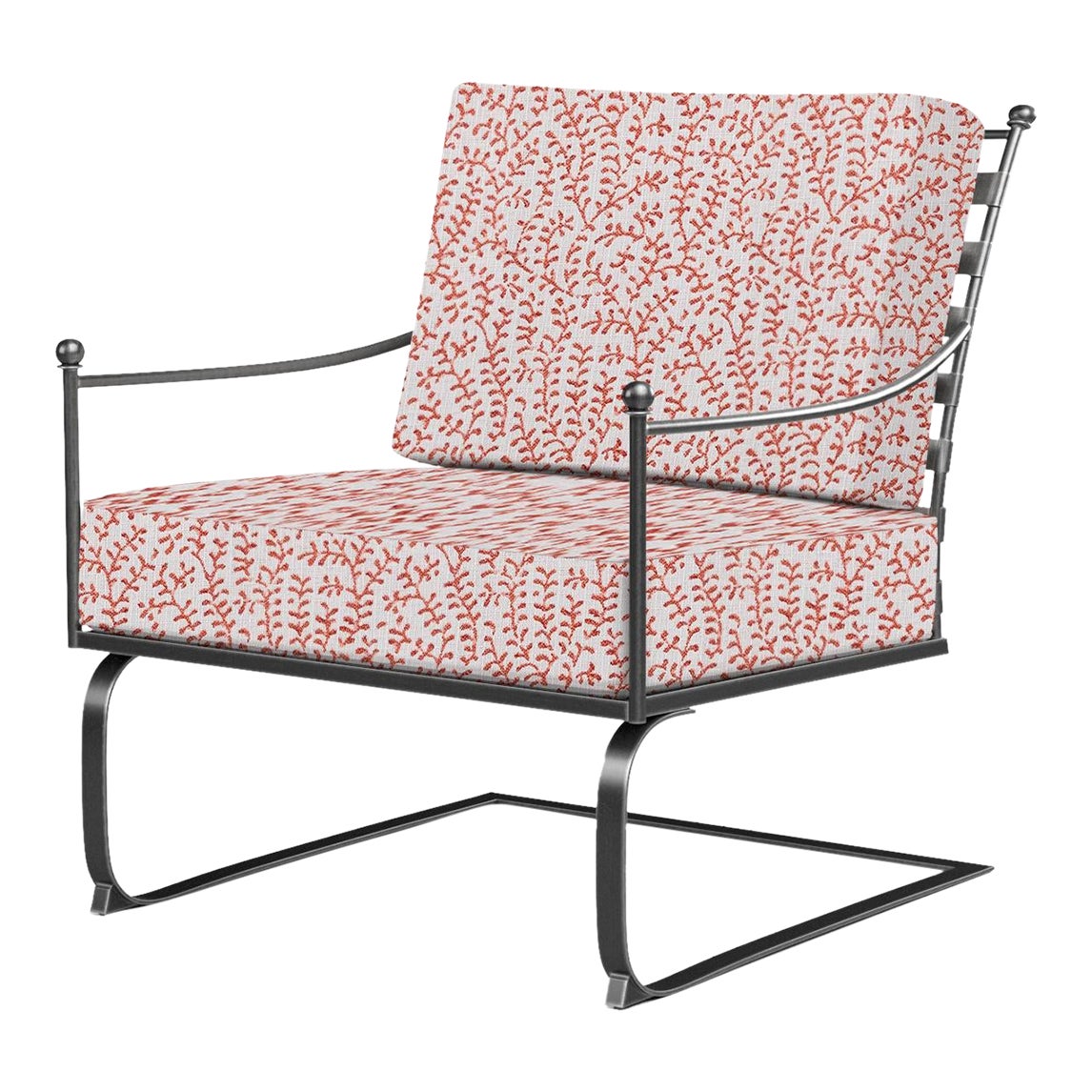 Sunset West Outdoor Provence Club Rocker in Eberly Clay | Chairish