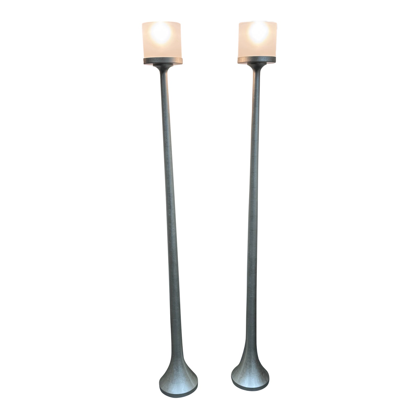 Boyd Lighting Custom Floor Lamps, a Pair. | Chairish