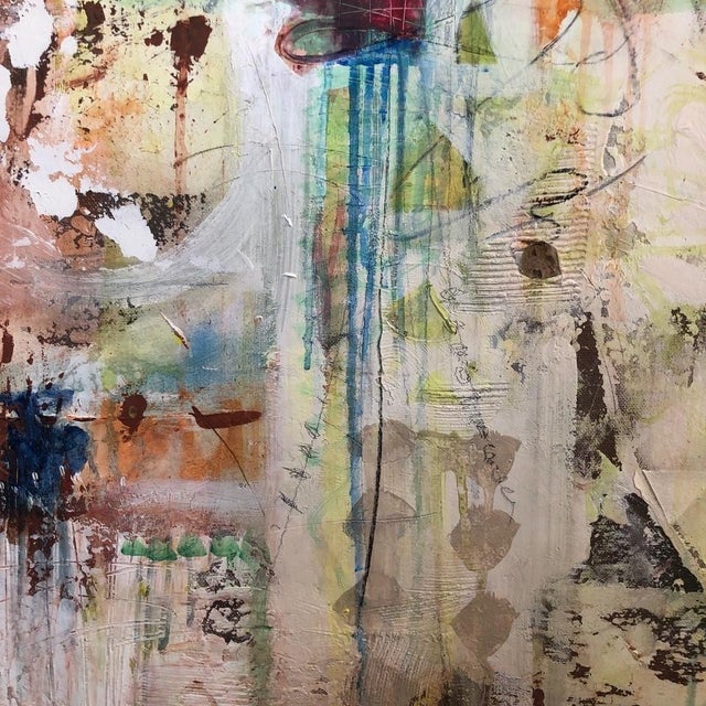 "Seducing the Formless" Contemporary Original Abstract Mixed-Media ...