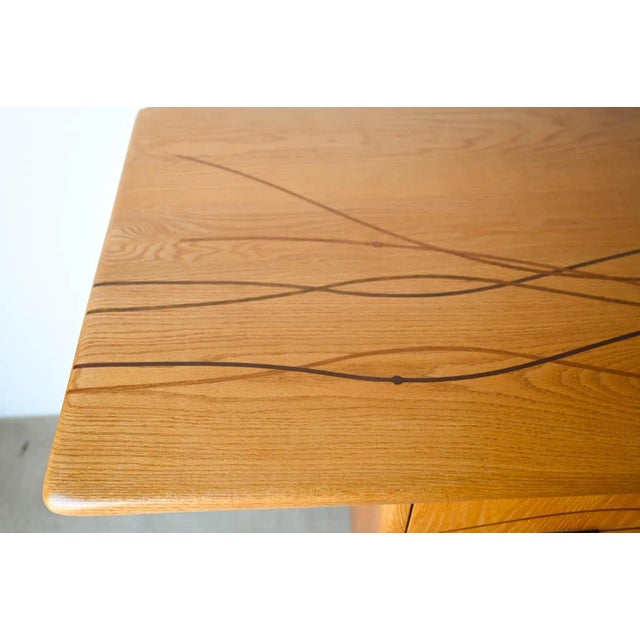 Bespoke Cabinet With Carved Inlay by Robert Squire Bierbaum, 1995 ...