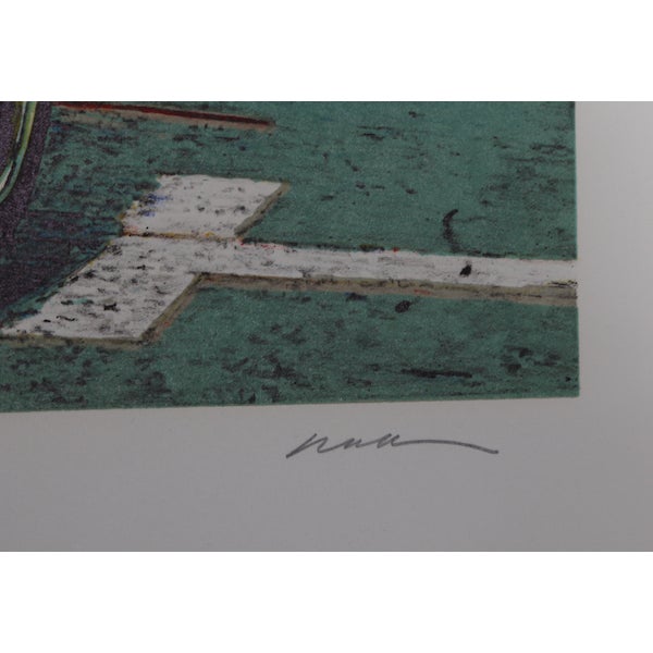 Ron Kleemann, "Red Formula," Serigraph | Chairish