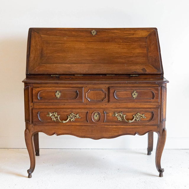 Period 18th Century French Secretaire With Fold Down Secretary Table ...