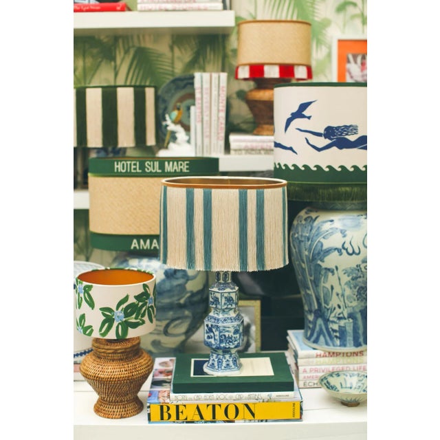 Palais Lampshade Ava Light Blue (Round M) | Chairish