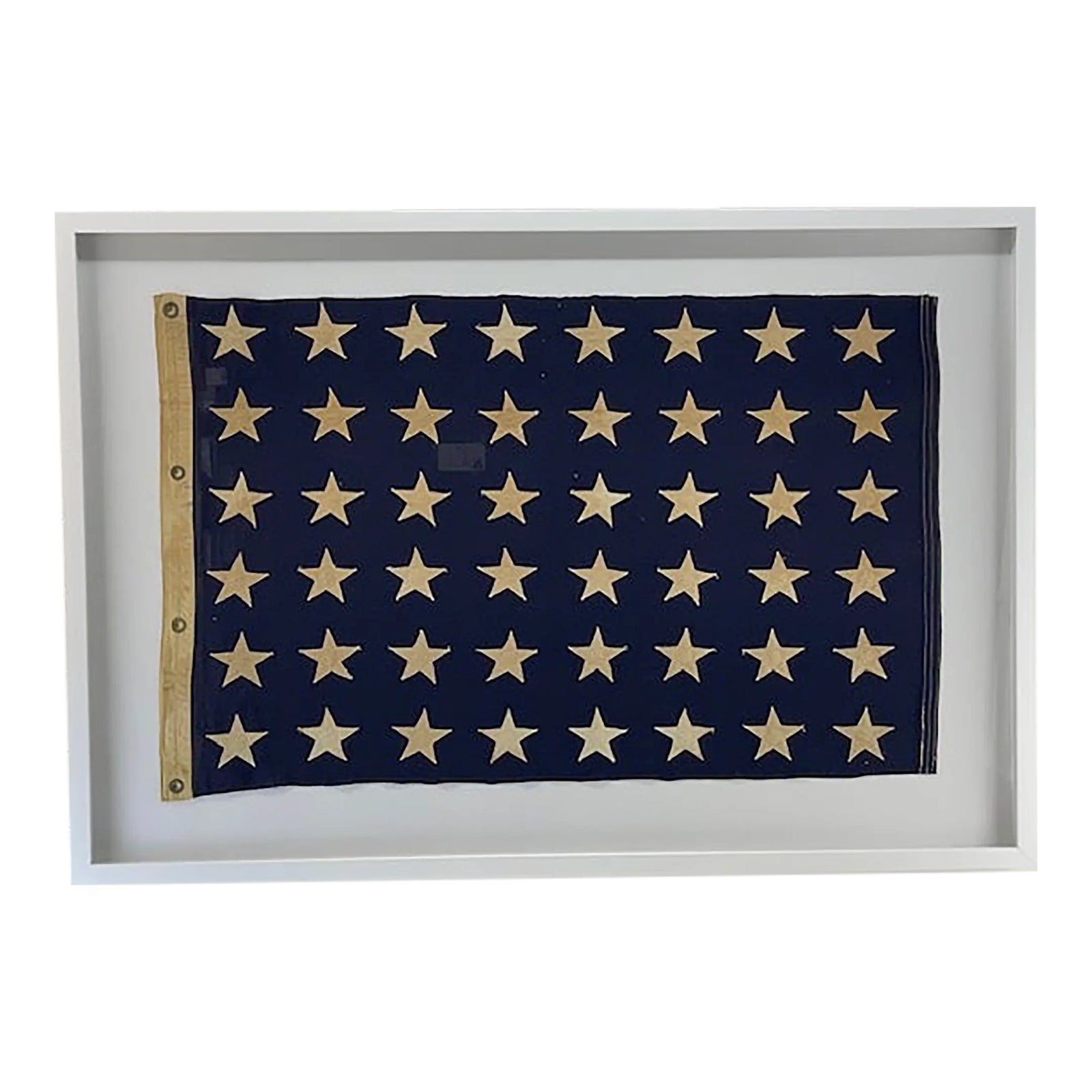 Rare 48 Star Navy "Jack" Flag | Chairish