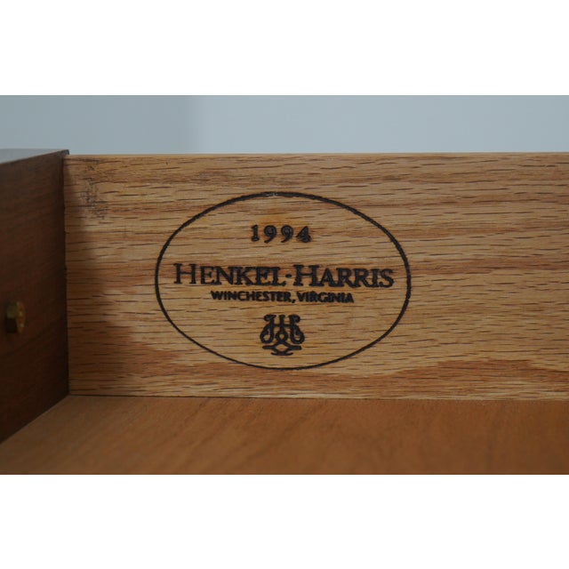 Pair Henkel Harris Model 116 Walnut Nightstands | Chairish