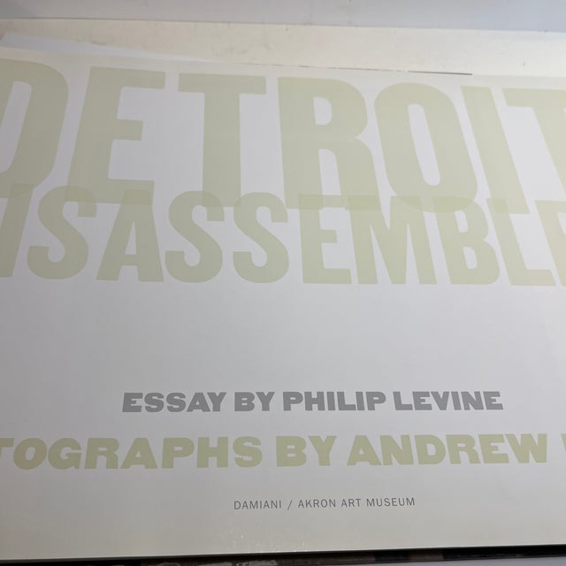 2010 Detroit Disassembled Book | Chairish