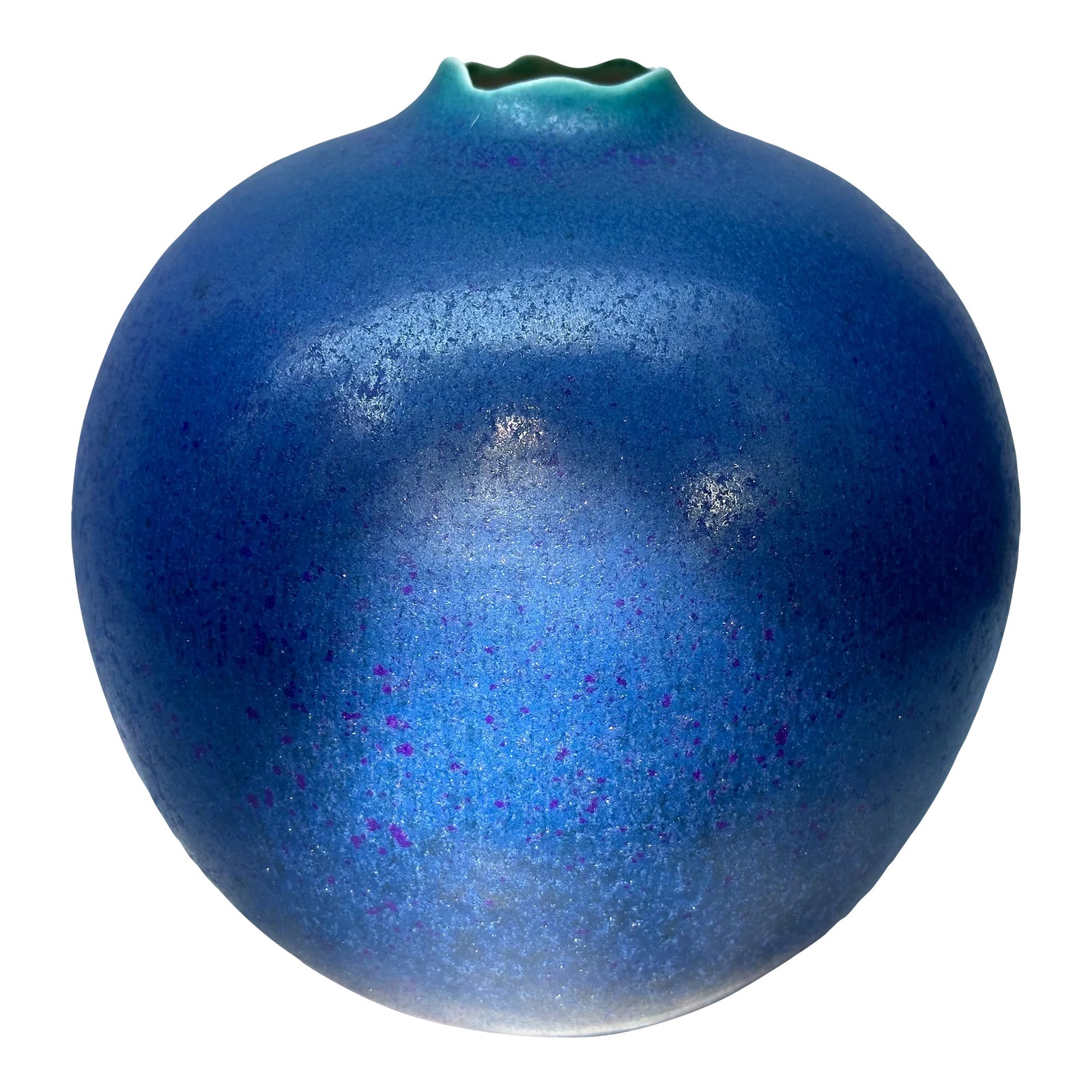 1990s Moderne Cliff Lee Studio Pottery Vase | Chairish