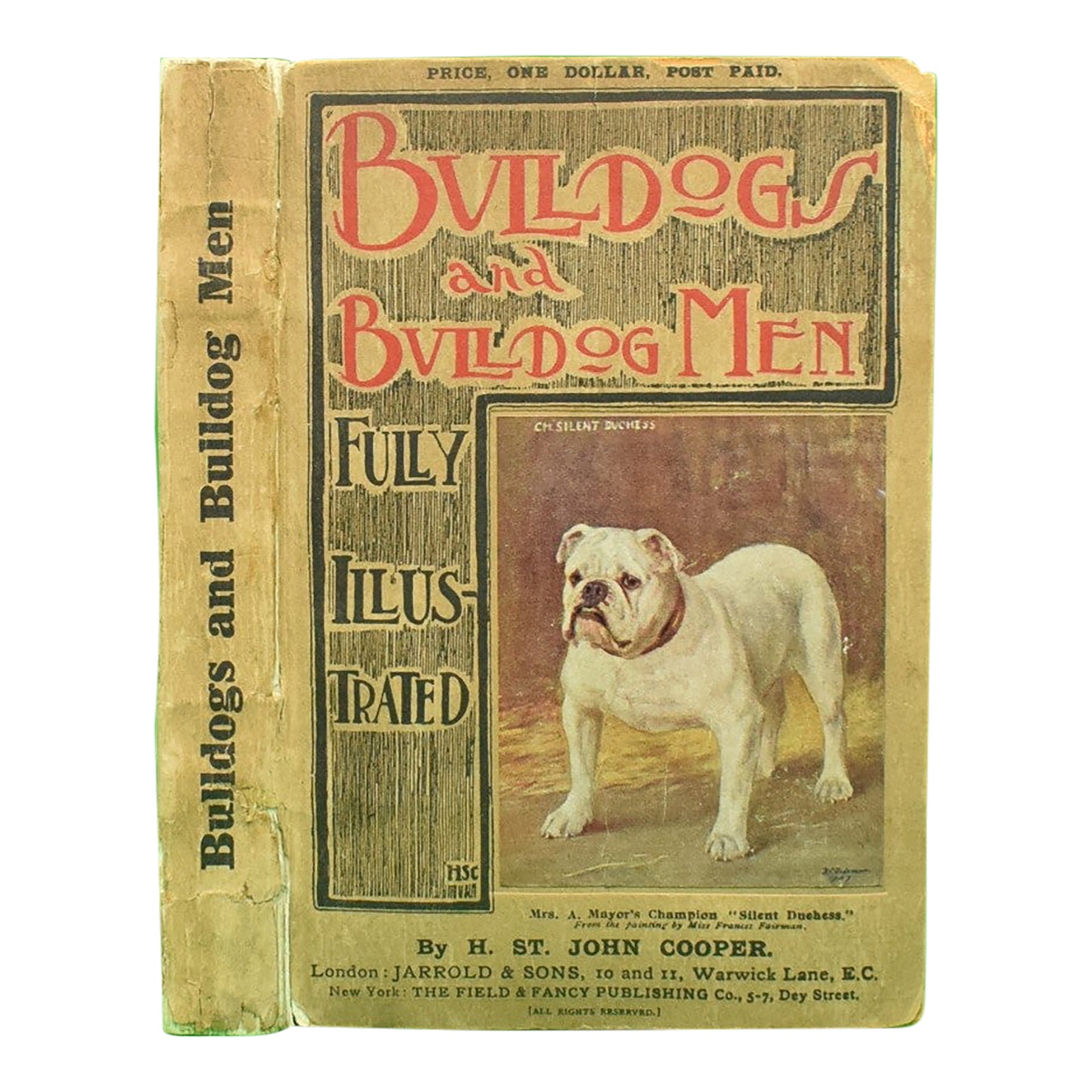 "Bull Dogs and Bulldog Men" 1905 Cooper, H. St. John | Chairish